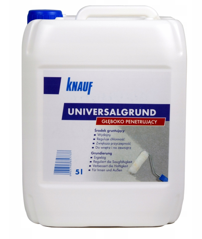KNAUF UNIVERSALGRUND środek głeboko penetrujący 5L - Budshop24.pl
